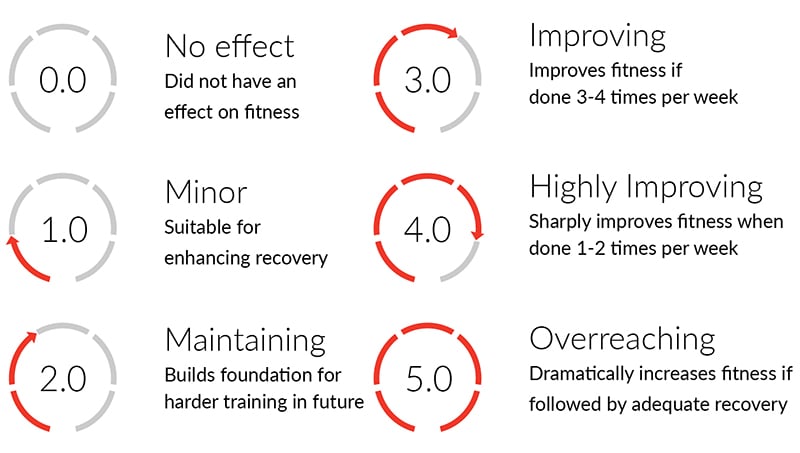 Training Effect | Firstbeat Sports Metric